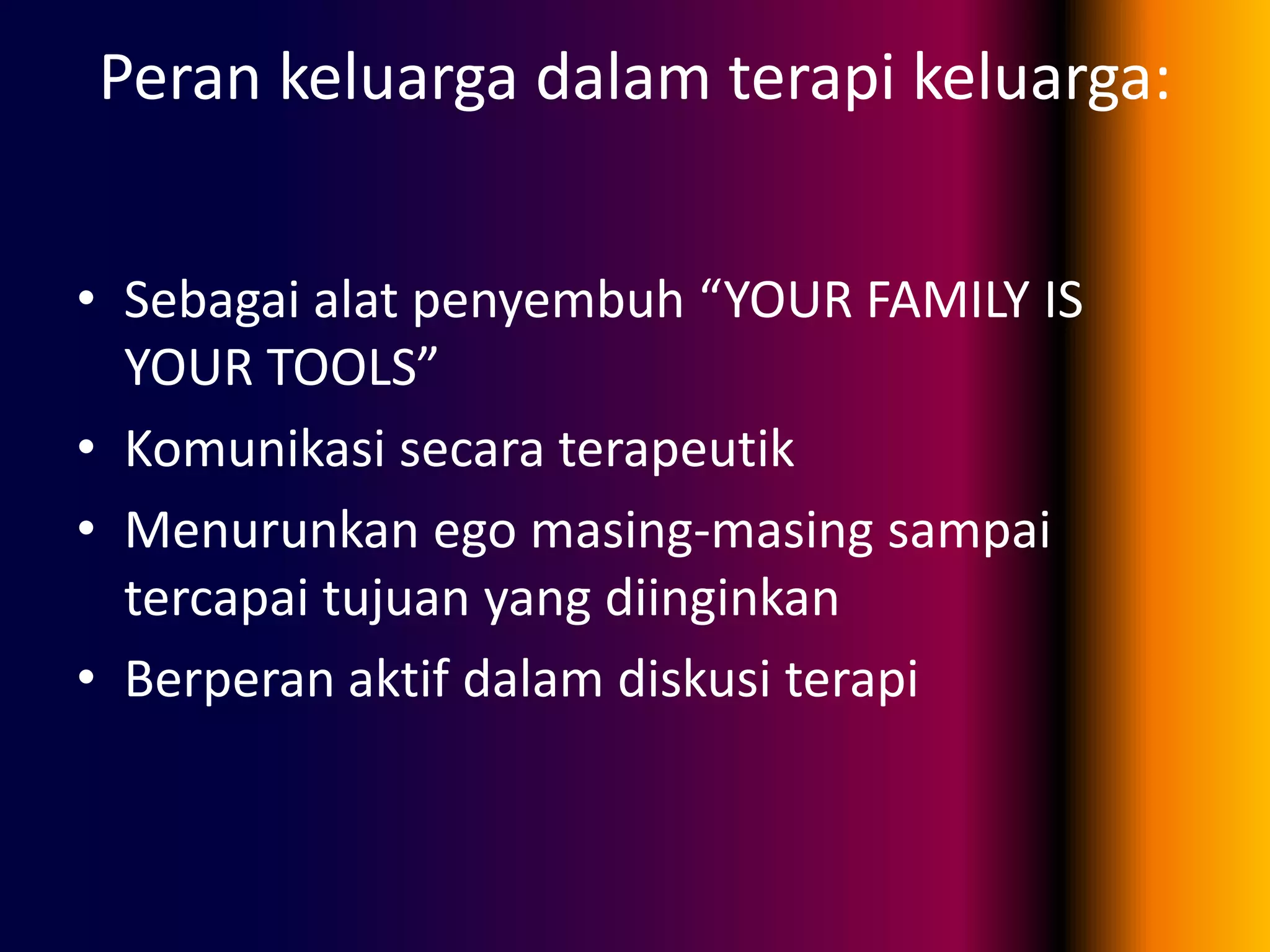 Harbang terapi keluarga babel | PPTX