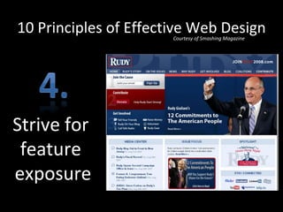 Webdesign for Advocacy and Campaigns | PPT