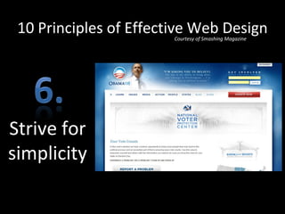 Webdesign for Advocacy and Campaigns | PPT