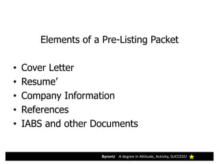 HAR Engage Digital Pre-Listing Packet | PPSX