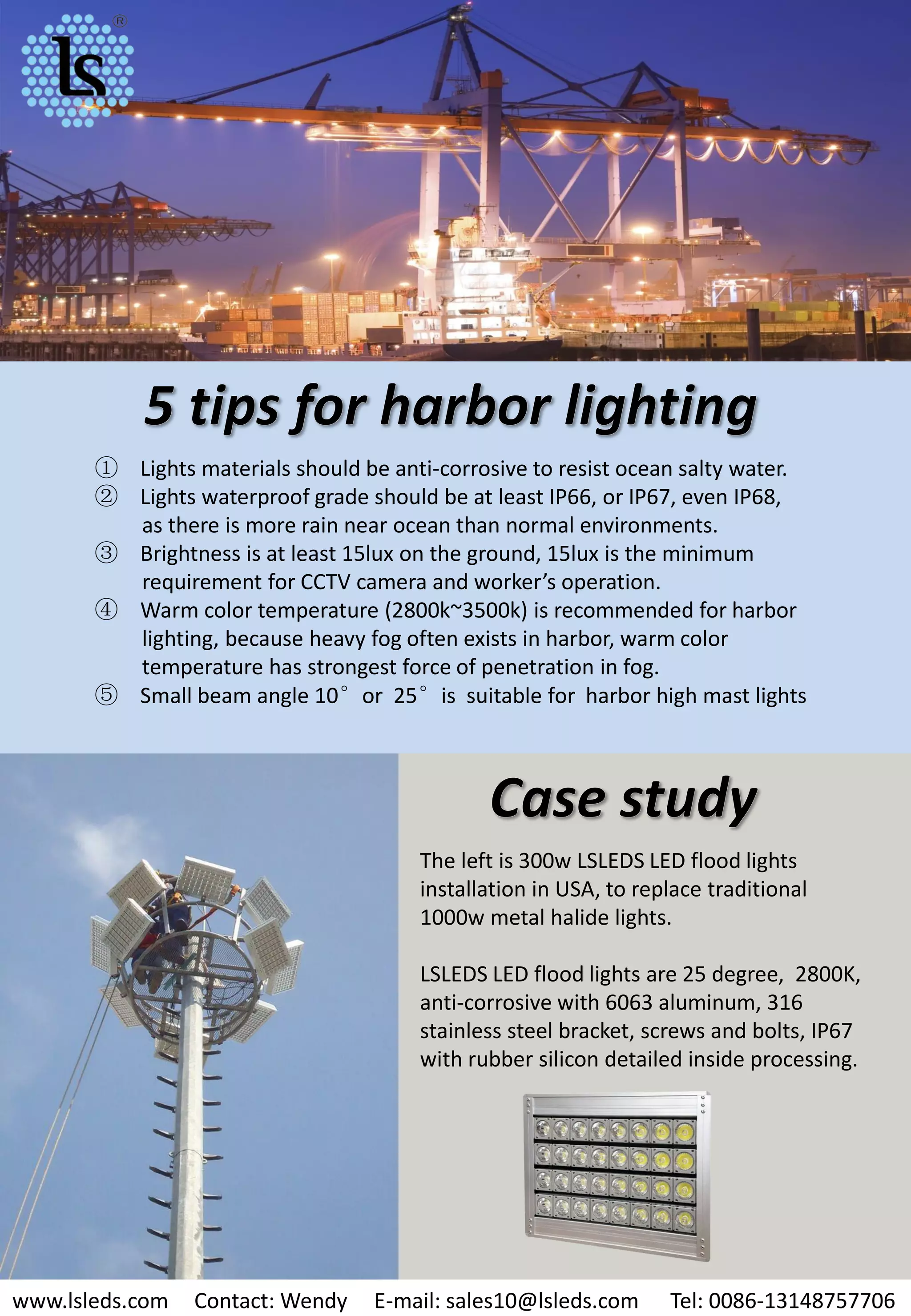 5 tips for harbor lighting | PDF