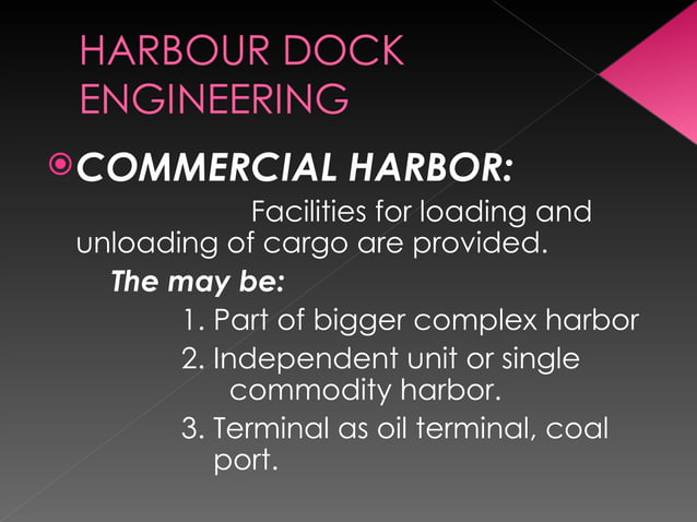 harbor types and site selection | PDF | Cruises | Travel Type