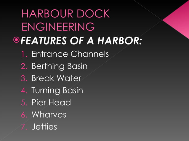 harbor types and site selection | PDF | Cruises | Travel Type