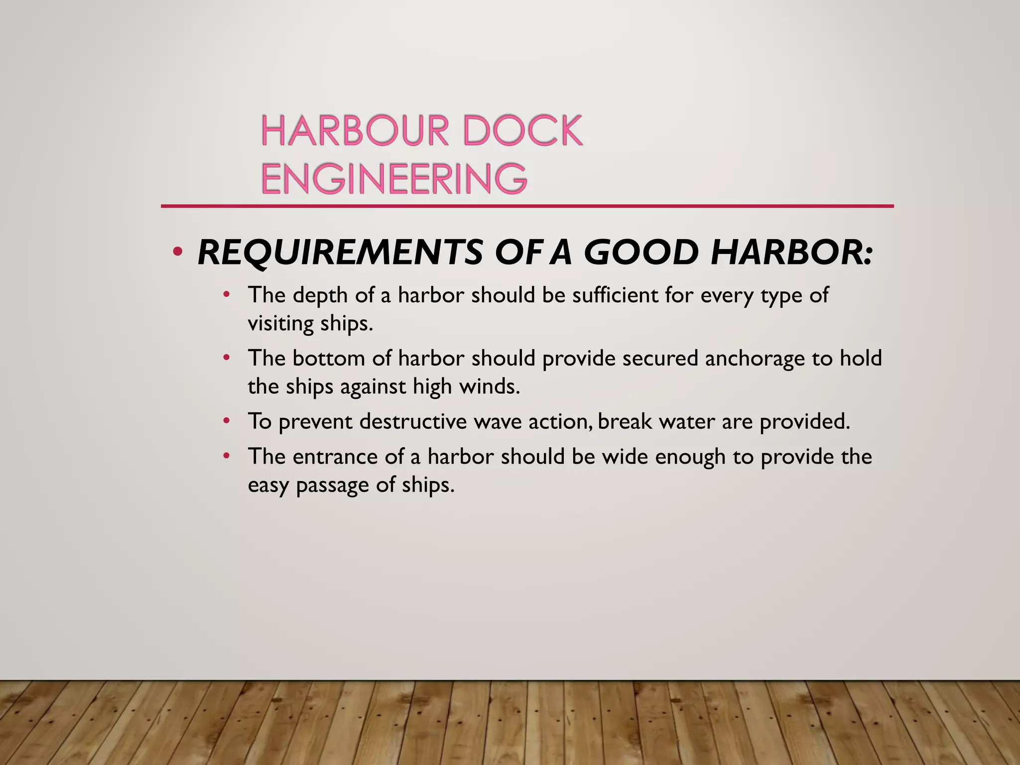 Harbour | PPT