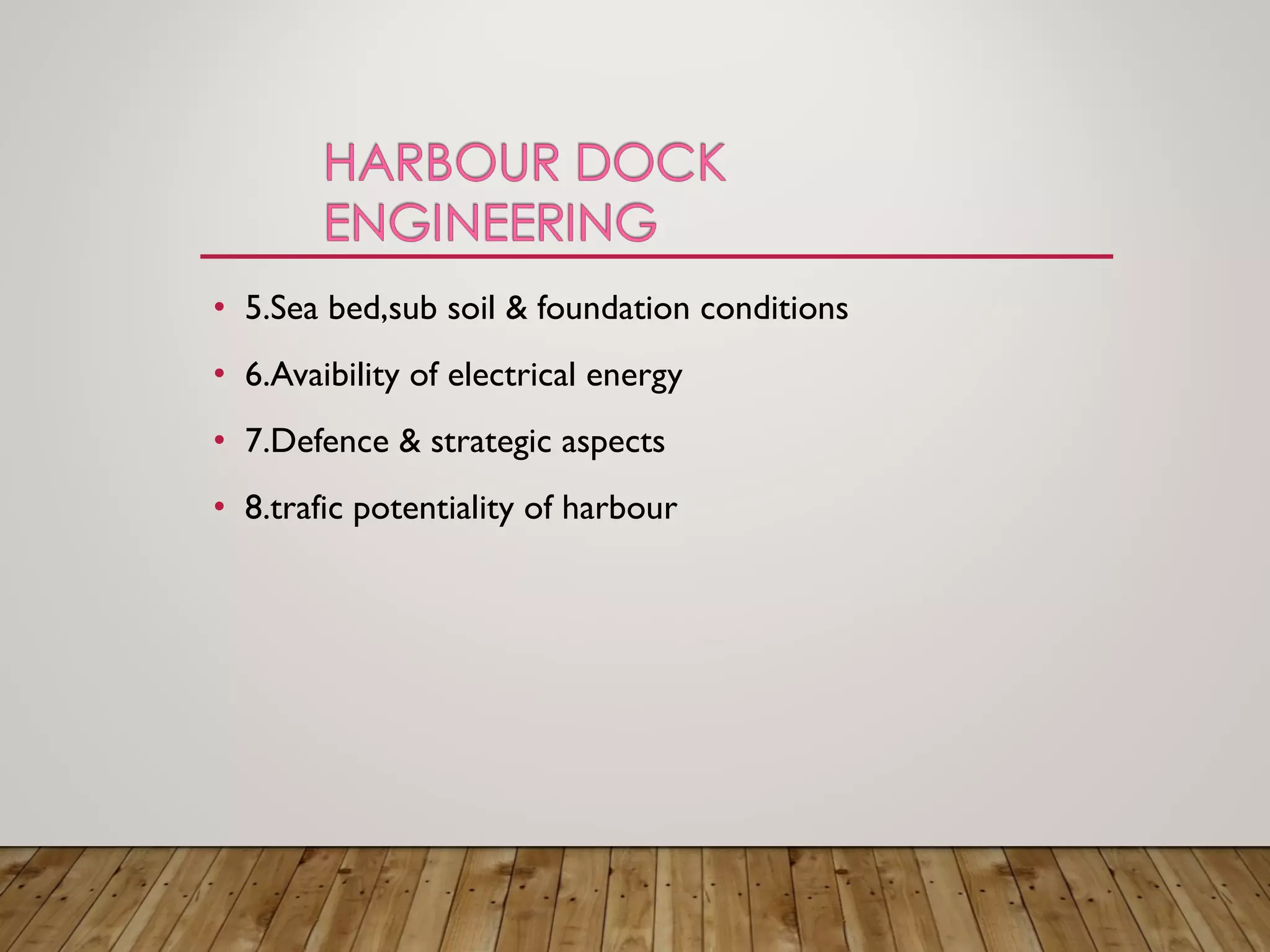 Harbour | PPT