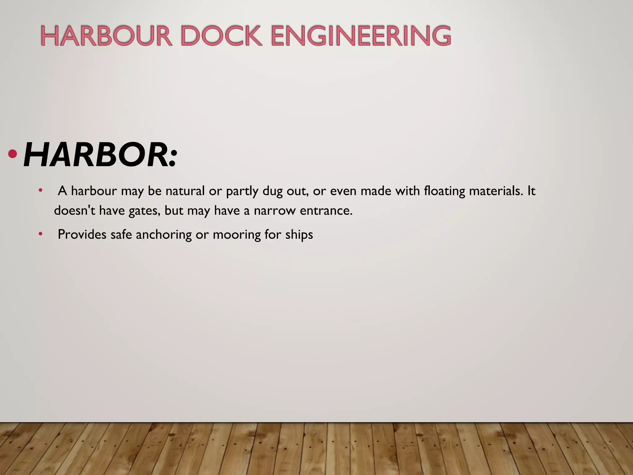 Harbour | PPT