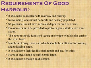 CONSTRUCTION OF HARBOUR PLANNING IN MARINE.pptx