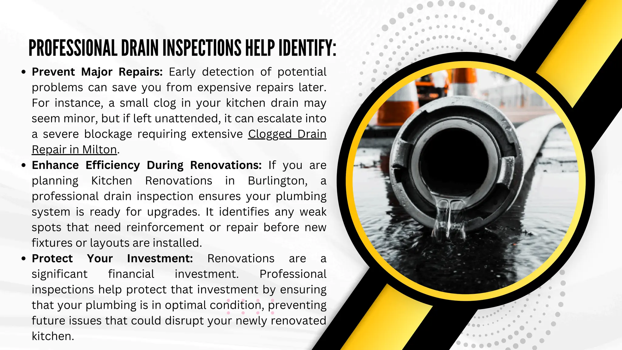 Importance of Professional Drain Inspections | PPT