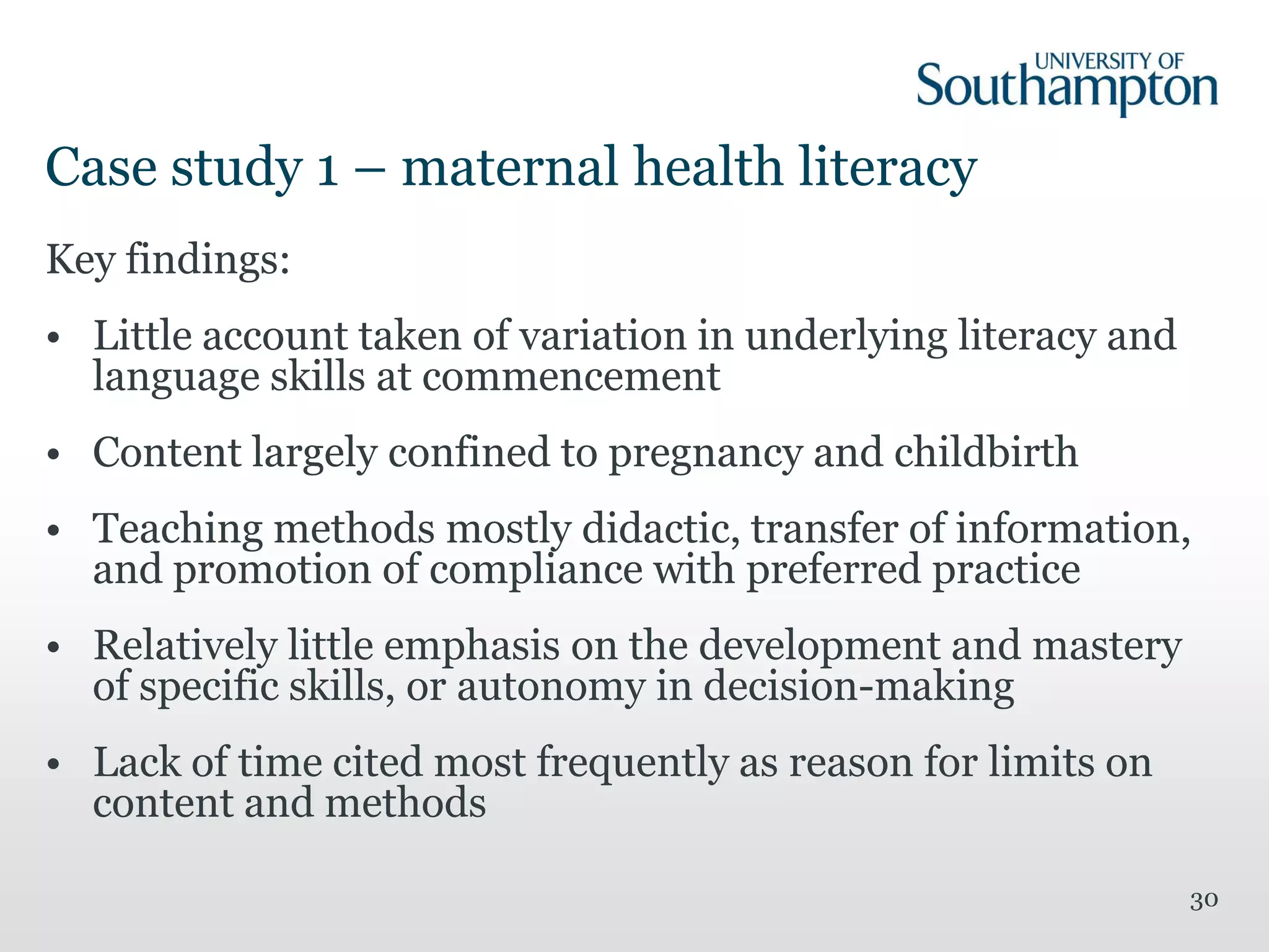 Don Nutbeam | The evolving concept of health literacy | PDF