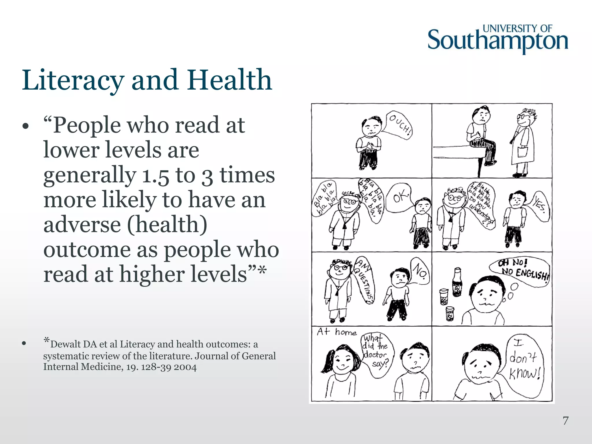 Don Nutbeam | The evolving concept of health literacy | PDF