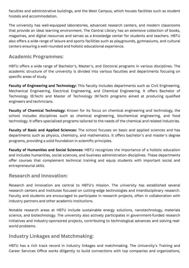 Harcourt Butler Technical University A Legacy of Excellence in Technical Education.pdf ...