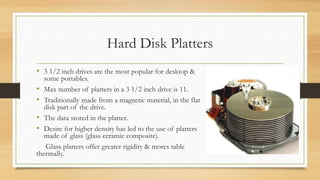 Storage (Hard disk drive) | PPTX