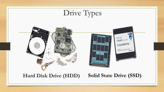 Storage (Hard disk drive) | PPTX