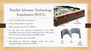 Storage (Hard disk drive) | PPTX