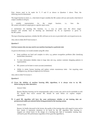 Hard Exercise Set information | PDF