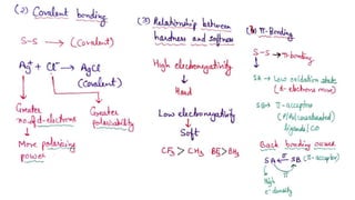Hard and soft acids and bases (hsab) | PPTX