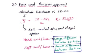 Hard and soft acids and bases (hsab) | PPTX
