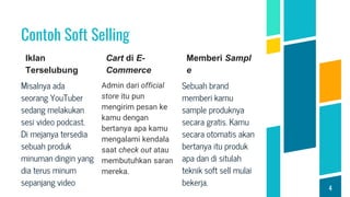 materi pembelajaran hard and soft selling | PPTX
