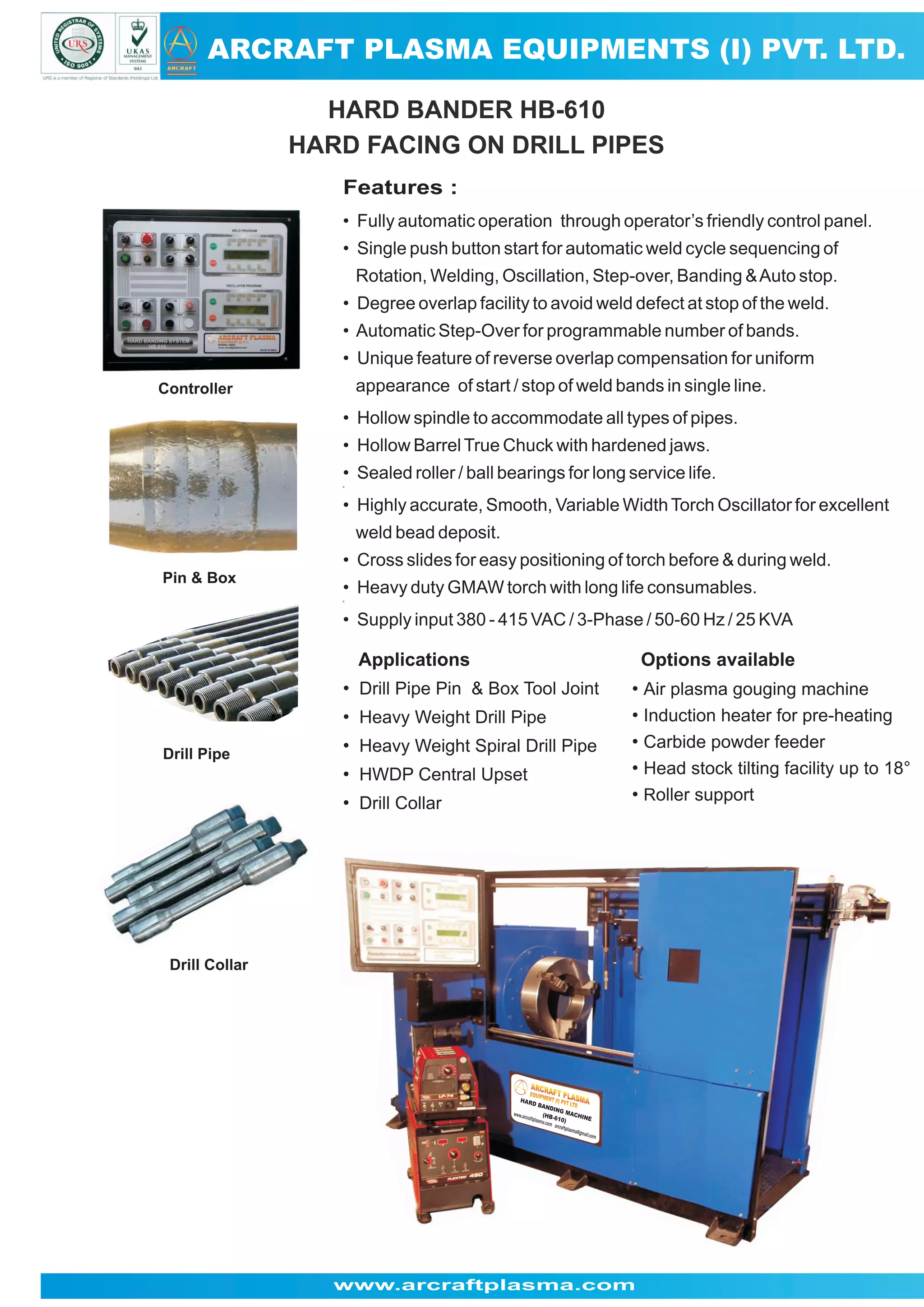 Hard banding machine | PDF