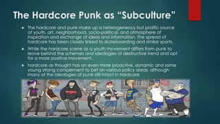 Hardcore punk (Ingles) | PPT