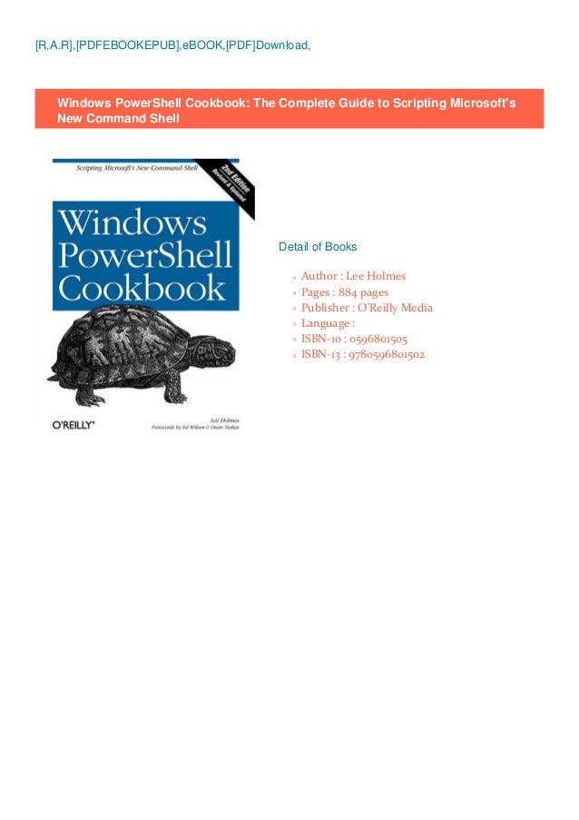 Hardcover Windows Powershell Cookbook The Complete Guide To Scripting Microsoft S New