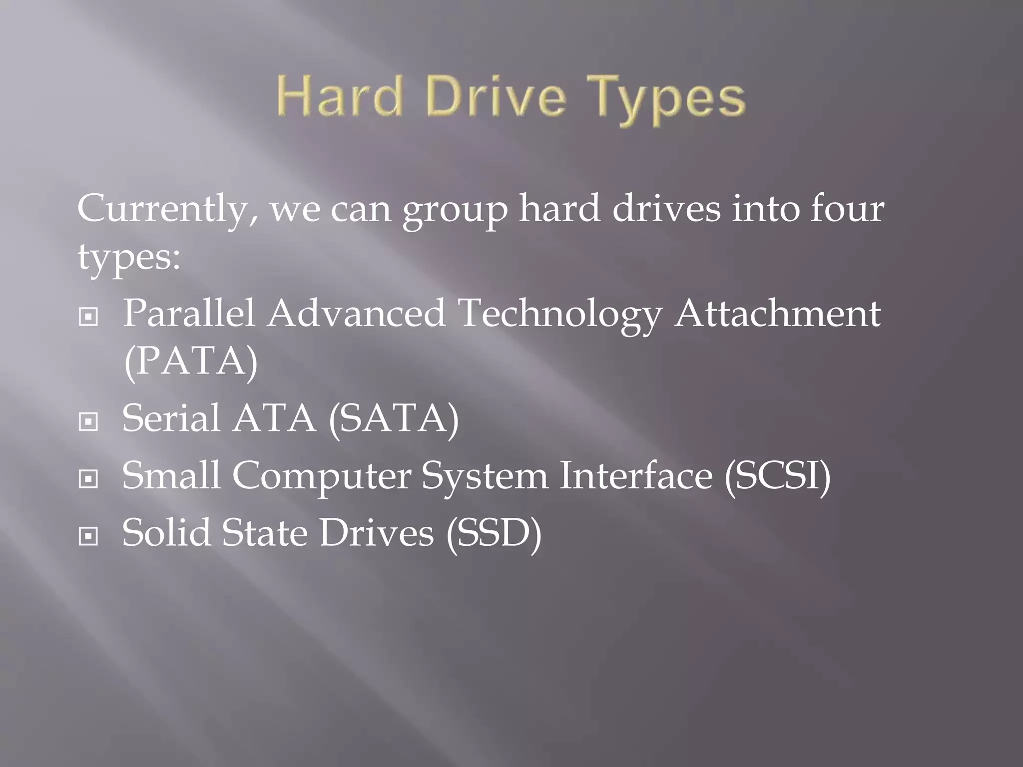 Hard disk | PPTX
