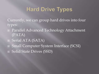 Hard disk | PPT