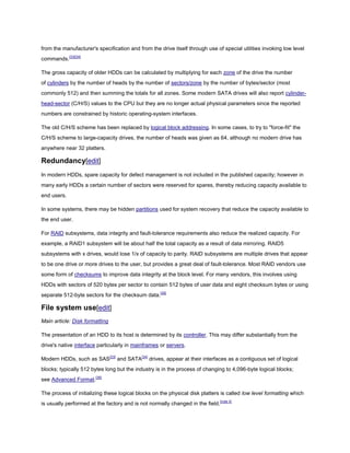 Hard disk drive | DOCX