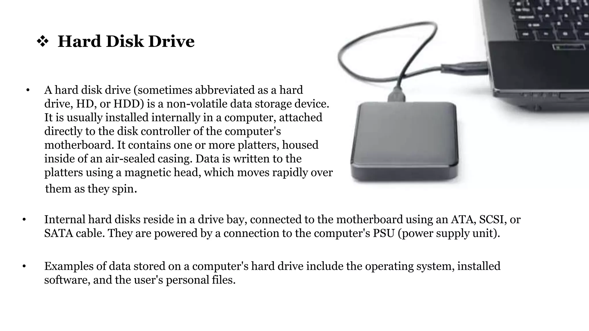 Hard Disk Drive | PPTX