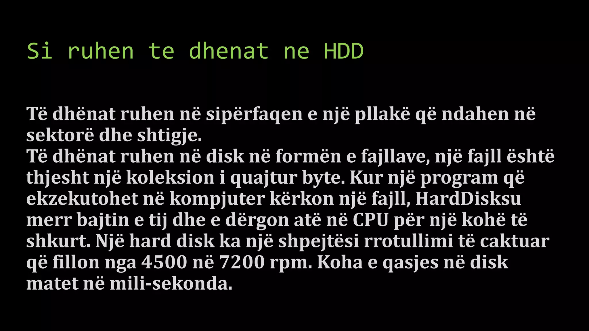 HDD punoi Arb Zhubi | PPT