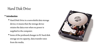 Hard disk drive how it's made | PPTX
