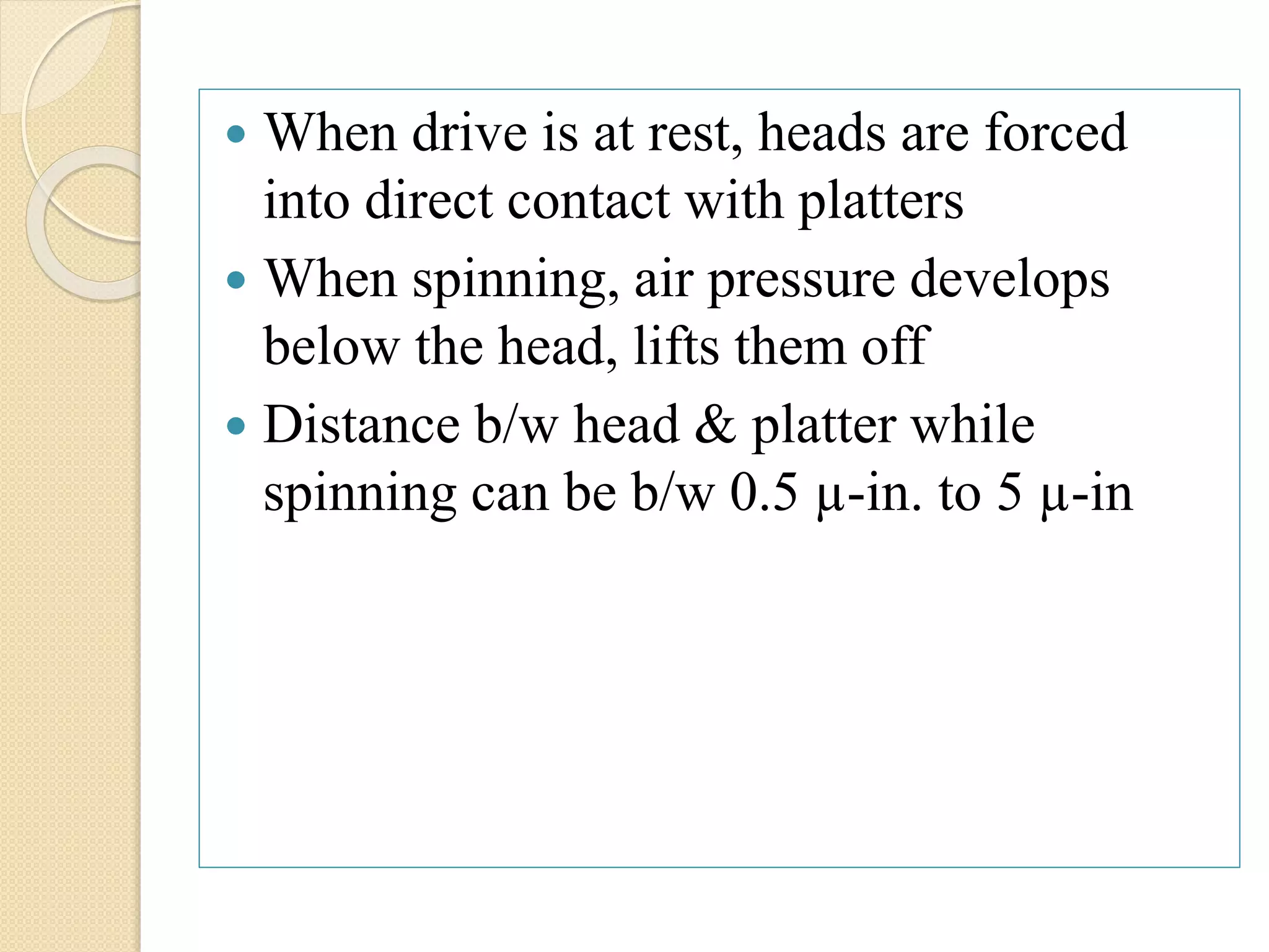 Hard disk drive components | PPTX