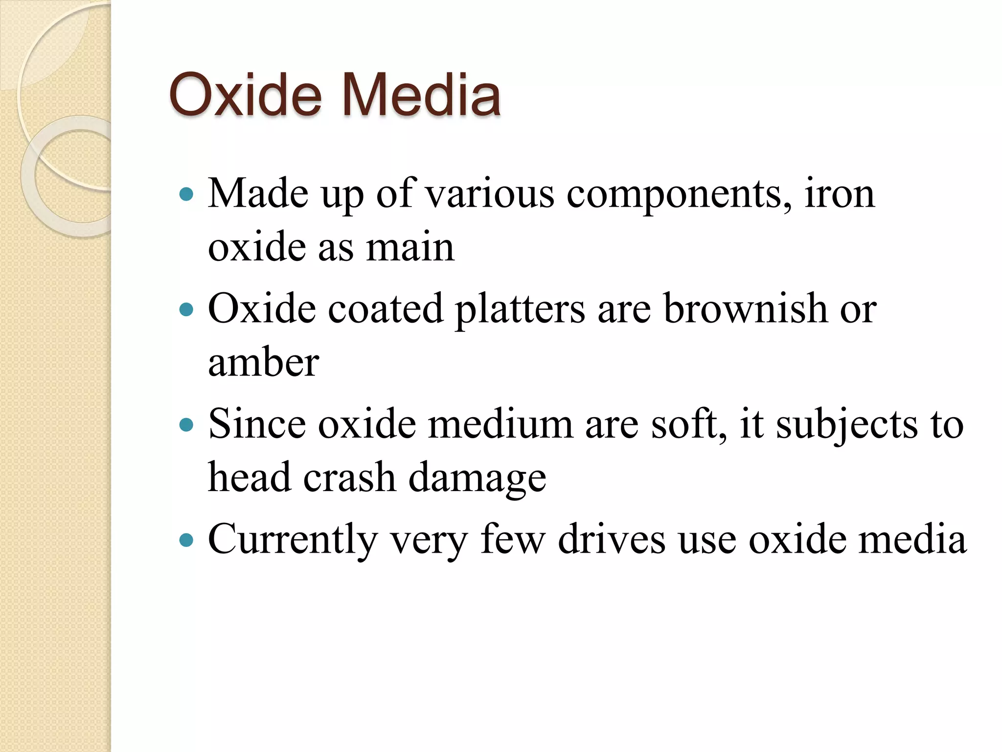 Hard disk drive components | PPTX