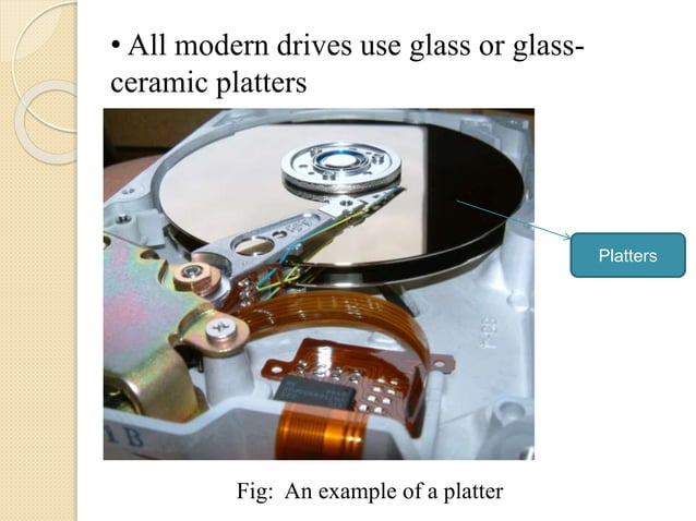 Hard disk drive components | PPTX
