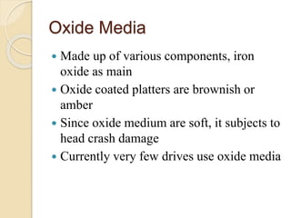 Hard disk drive components | PPTX