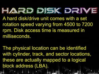 Hard Disk Drive | PPTX