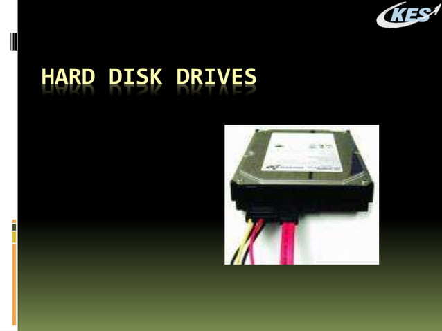 Hard disk drives | PPT