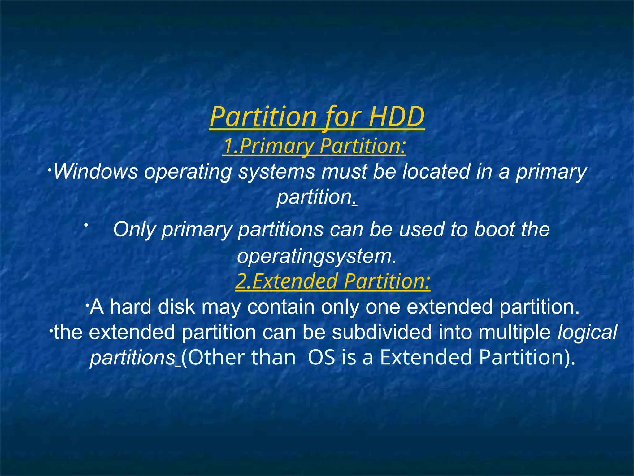 It is a data storage device in a computer. | PPT
