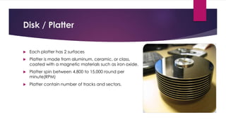 Hard Disk | PPTX