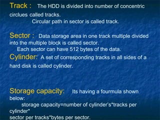 Hard disk PPT | PPT
