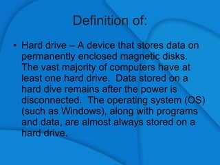 Hard Drives | PPT