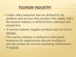 Concept of Tourism | PPT