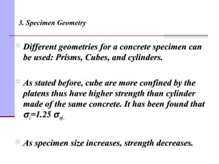 Hardened concrete testing | PPT