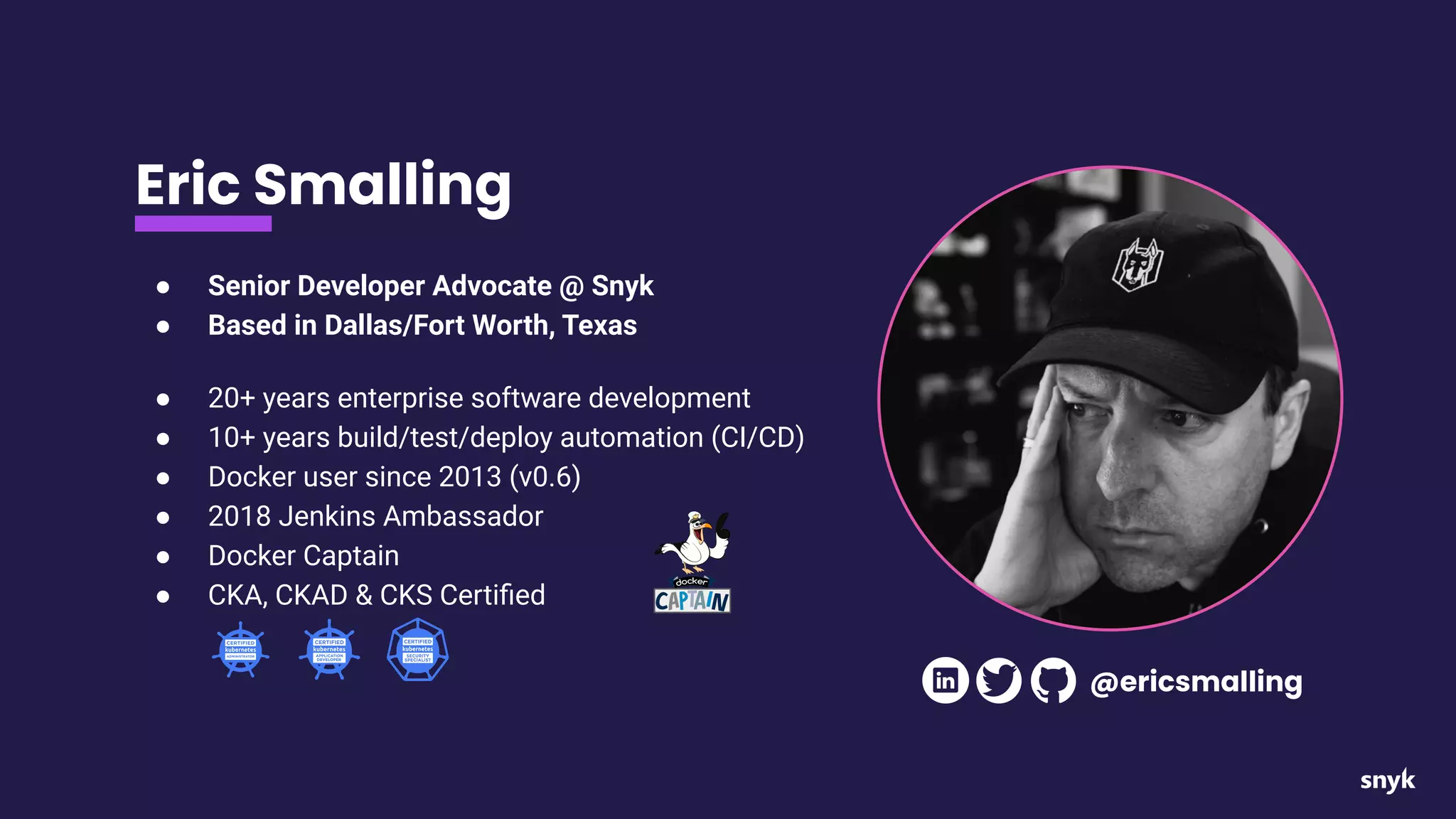 SCaLE 19x - Eric Smalling - Hardening against Kubernetes Hacks | PPT ...