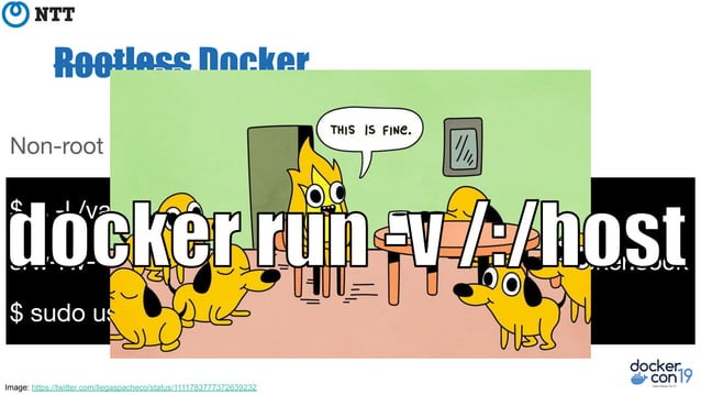 [DockerCon 2019] Hardening Docker daemon with Rootless mode | PDF