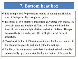 Hardening, packaging & transport of micropropagules and construction of ...