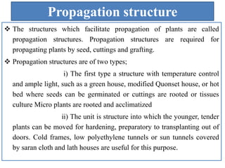 Hardening, packaging & transport of micropropagules and construction of ...