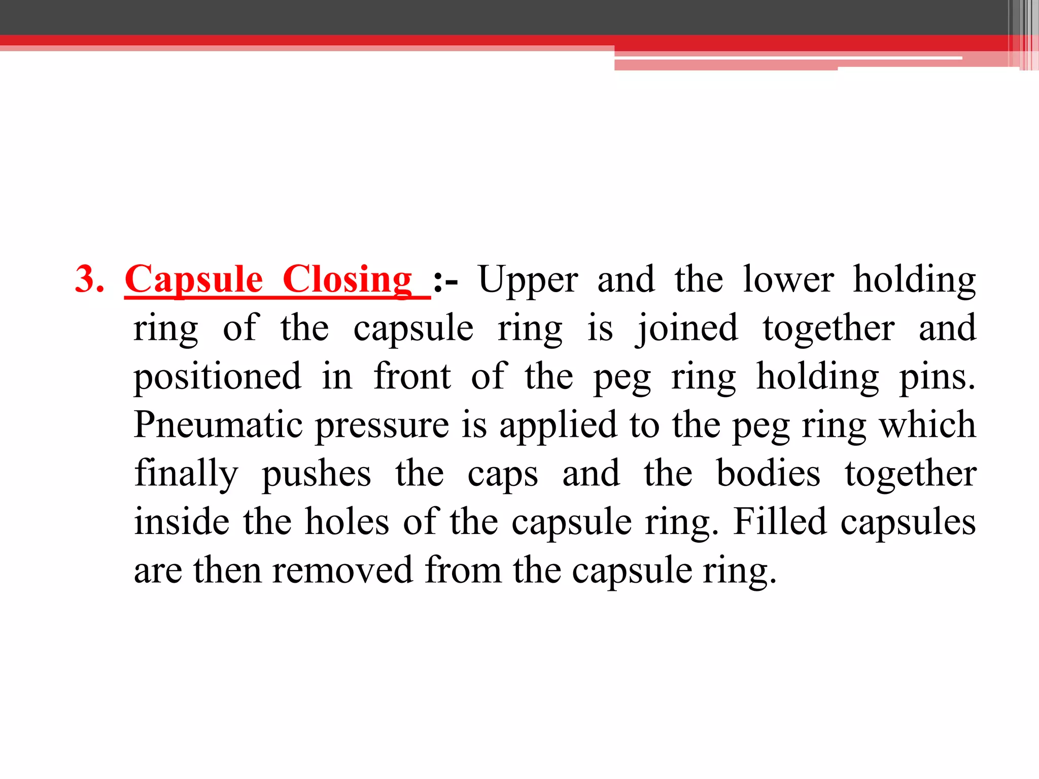 Hard gelatin capsules - a detailed study | PPTX