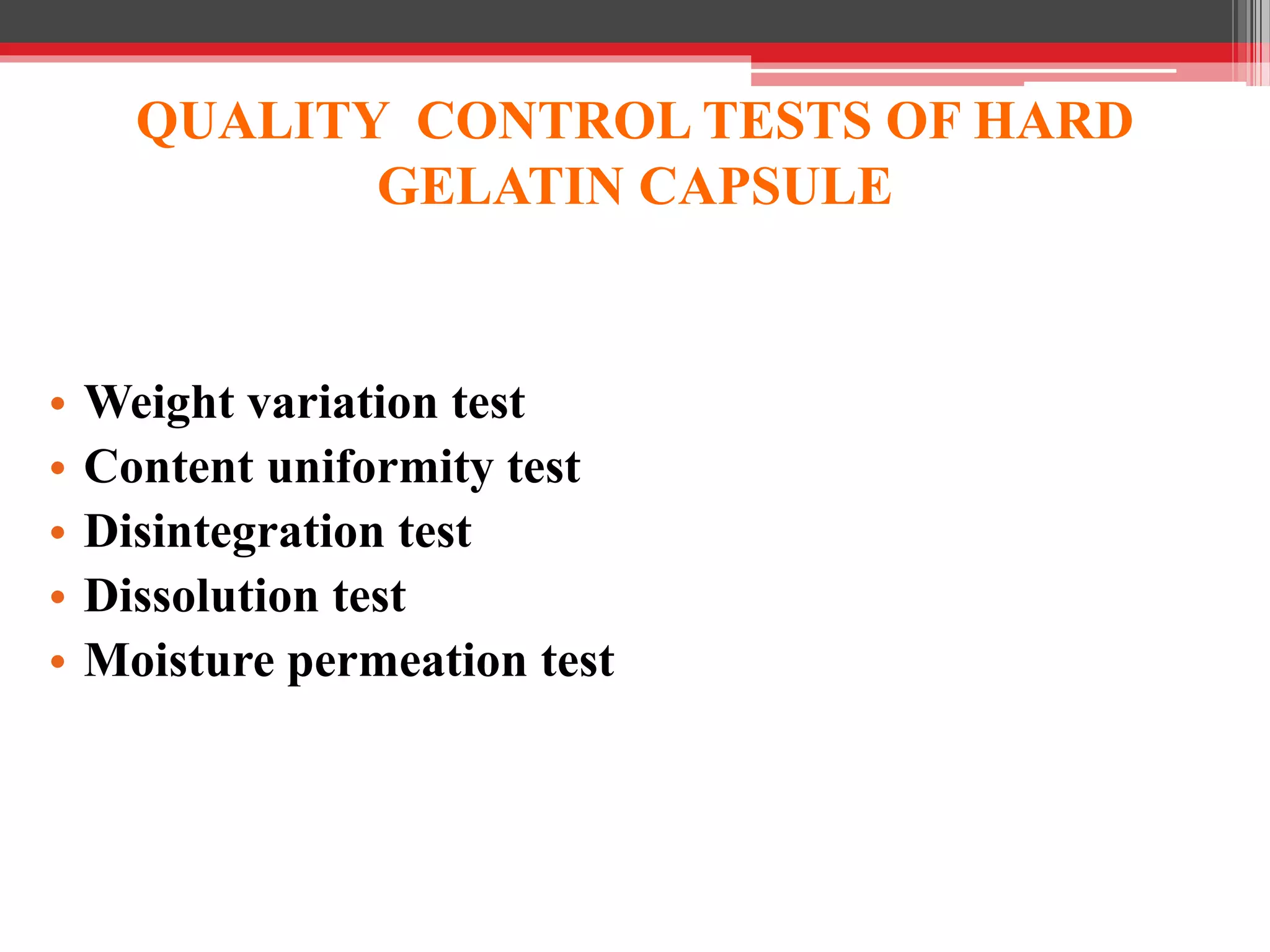 Hard gelatin capsules - a detailed study | PPTX