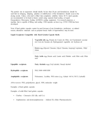 Hard gelatin capsules | DOCX